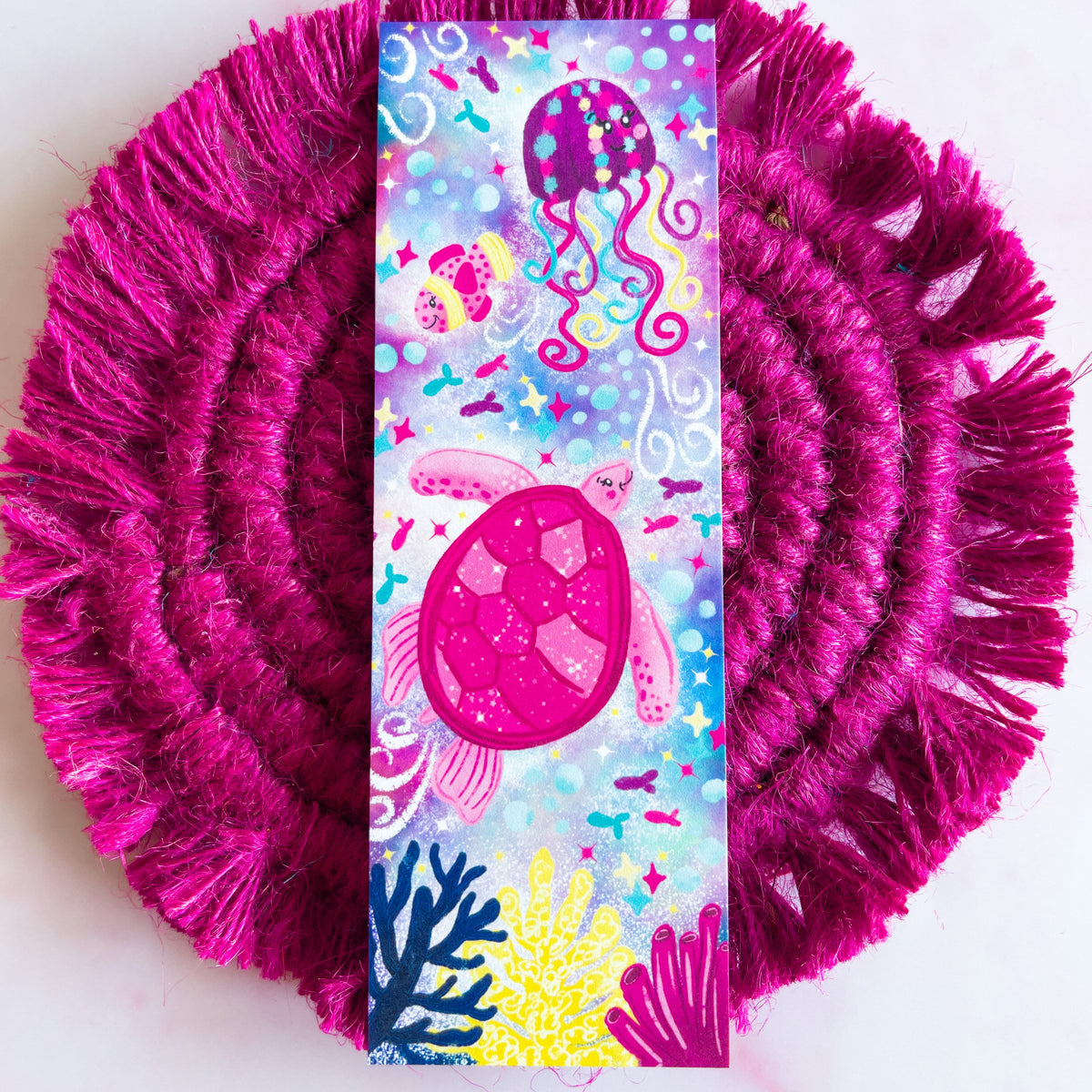 Sea Turtle Bookmark – Emily Cromwell Designs