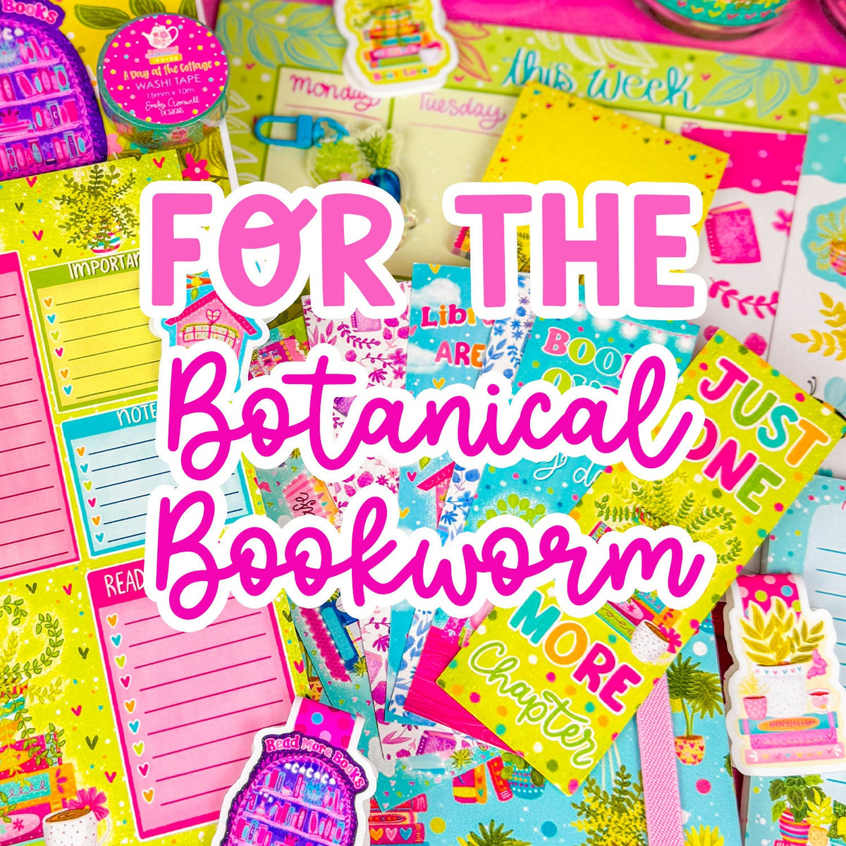 For the Botanical Bookworm – Emily Cromwell Designs