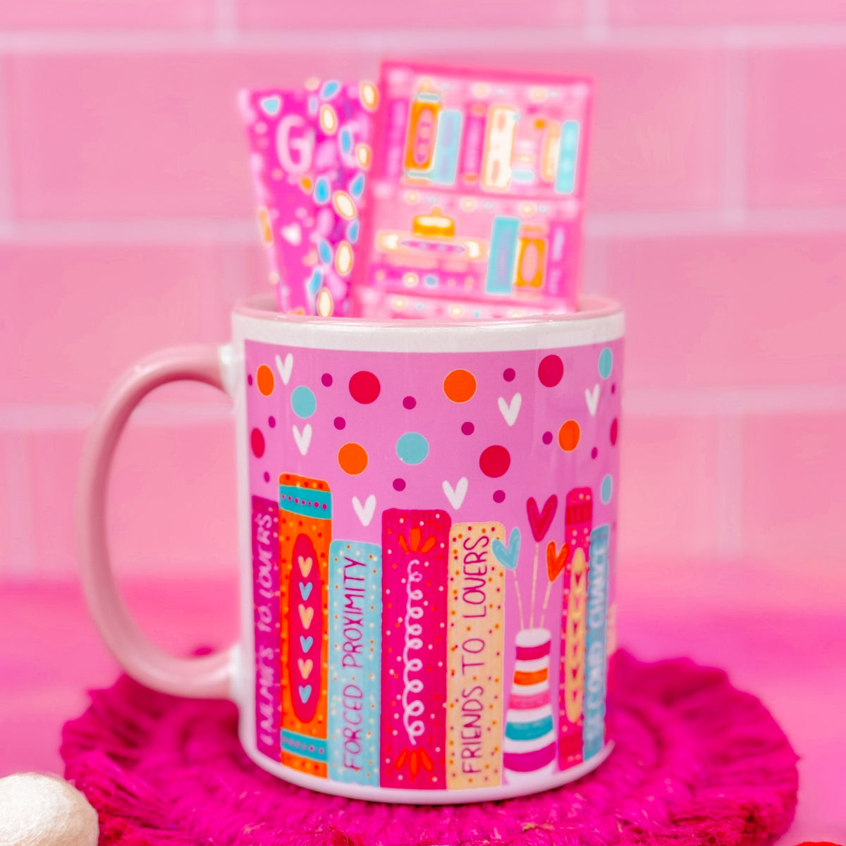 Romance Tropes Whimsical Mug – Emily Cromwell Designs