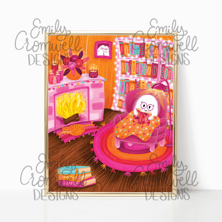 Inside Boonard's Home Art Print – Emily Cromwell Designs